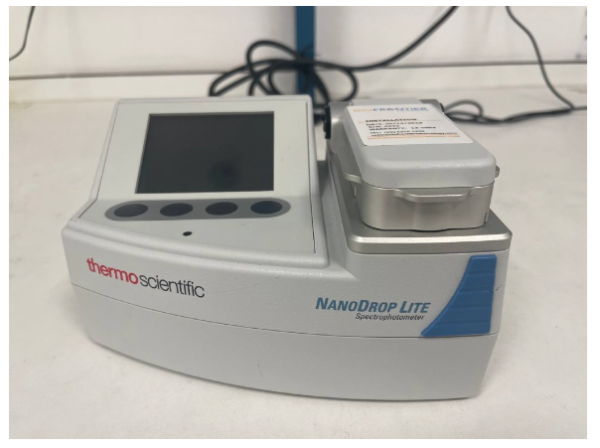 Nanodrop Lite Spectrophotometer – St John's Island National Marine ...